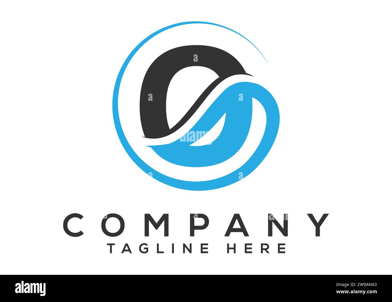 Initial Monogram Letter O Logo Design Vector Template. Modern letter ...