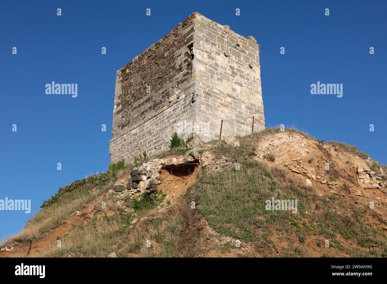 A bastion that has survived intact from Sinop Castle. Castle B.C. It ...