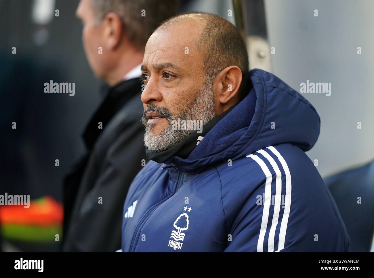 Nottingham Forest manager Nuno Espirito Santo during the Premier League ...