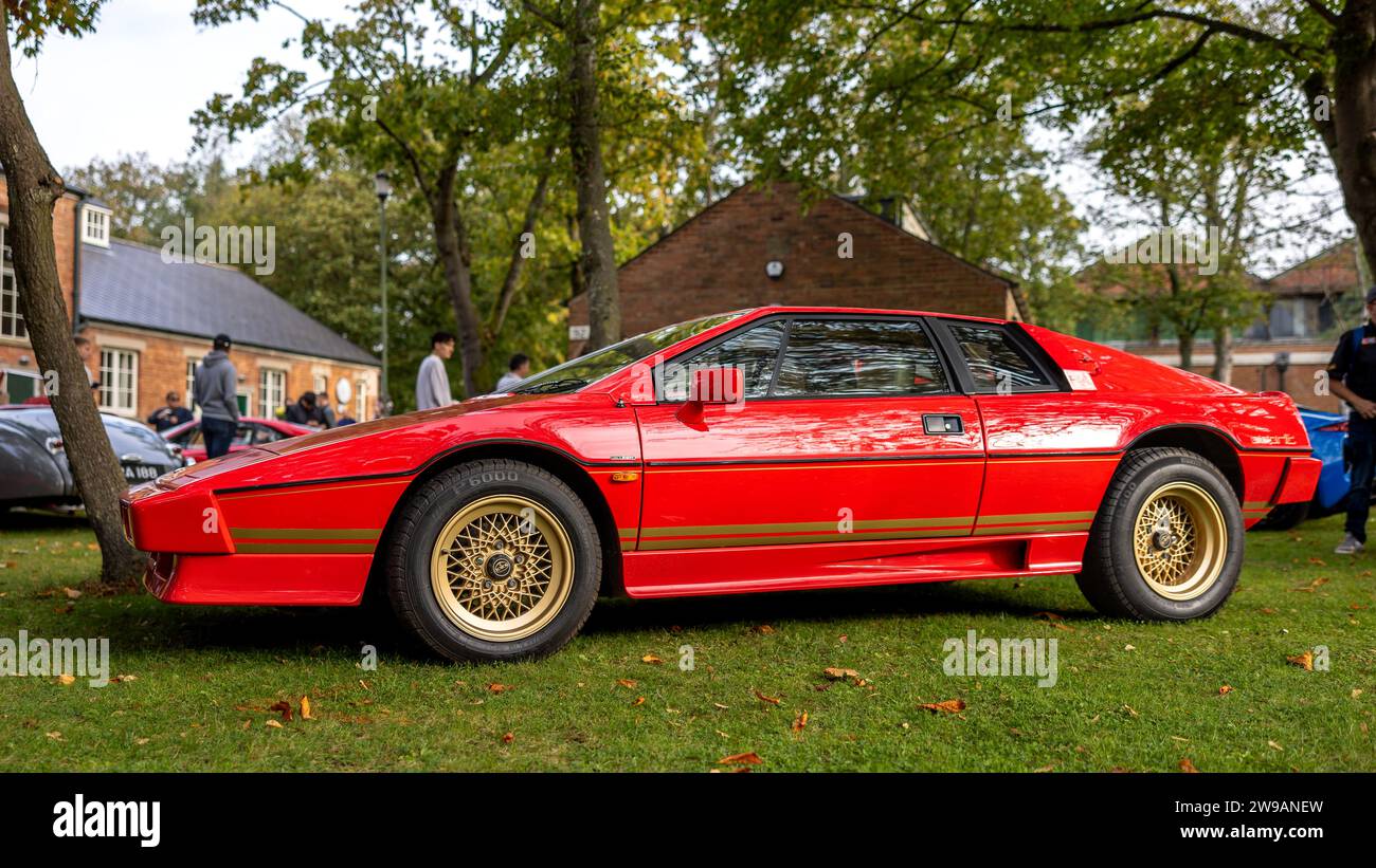 1985 Lotus Esprit Turbo, on display at the Bicester Heritage Scramble ...