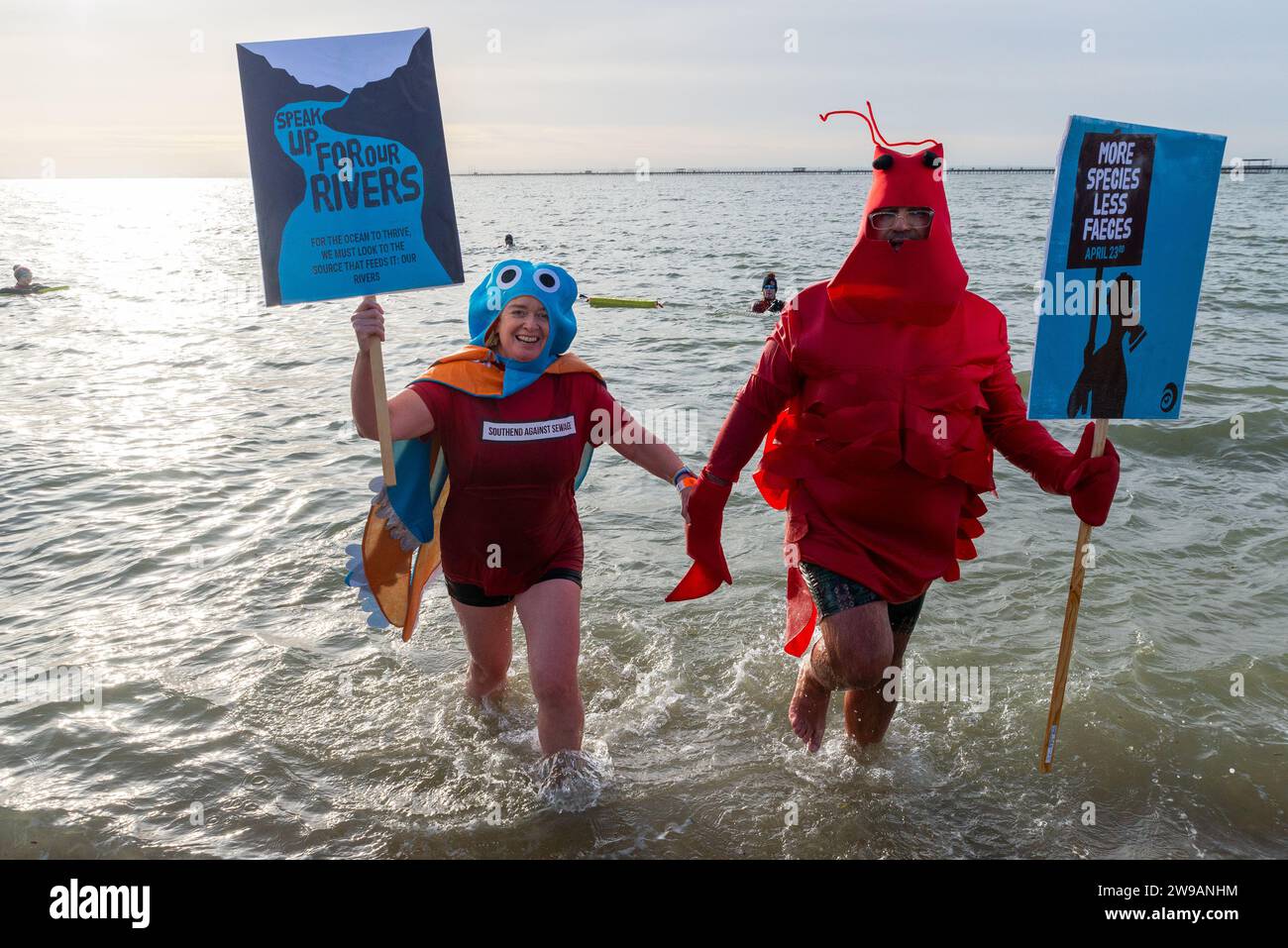 Jubilee Beach, Marine Parade, Southend on Sea, Essex, UK. 26th Dec ...