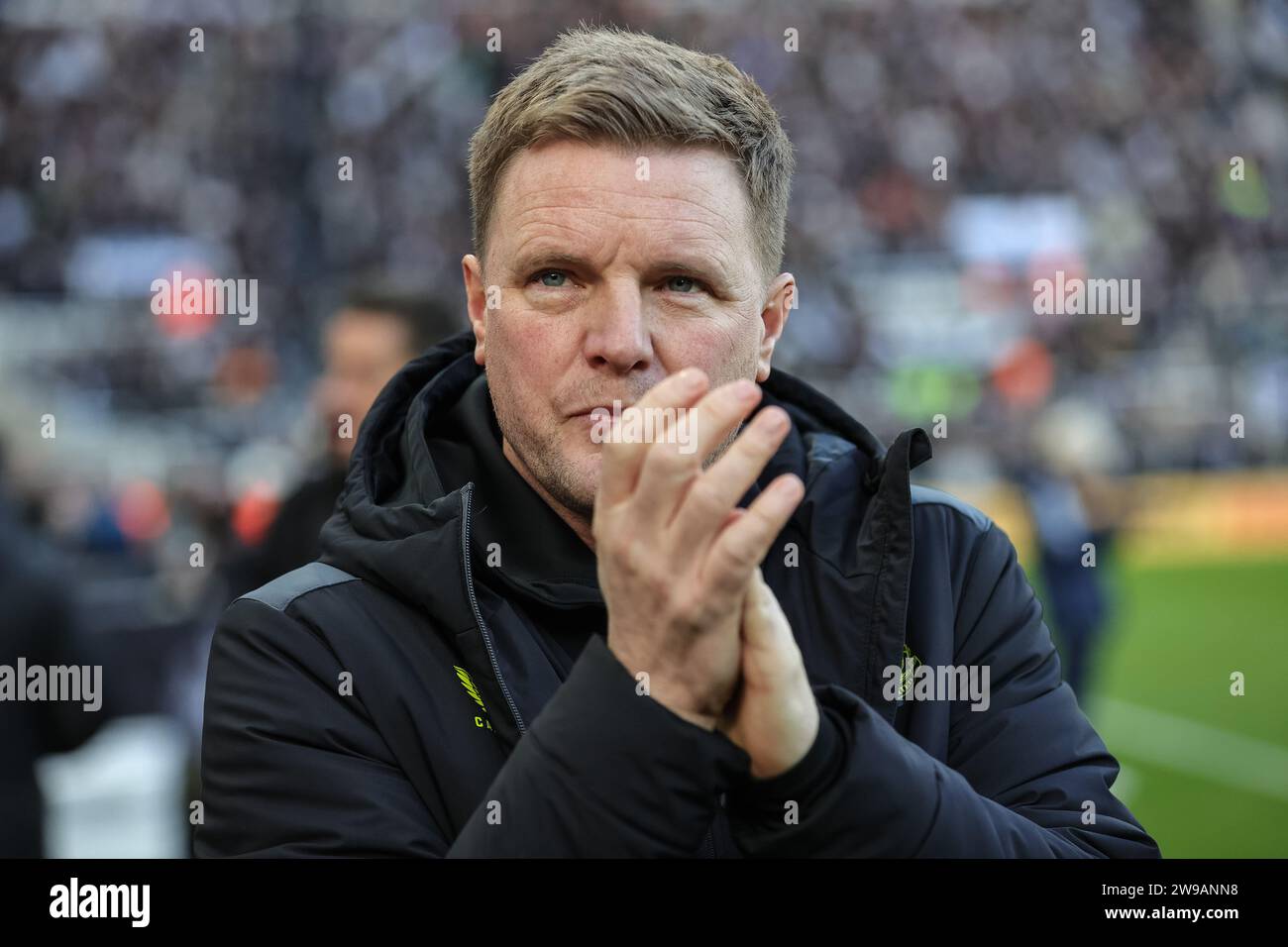 Newcastle, UK. 26th Dec, 2023. Eddie Howe manager of Newcastle United ...