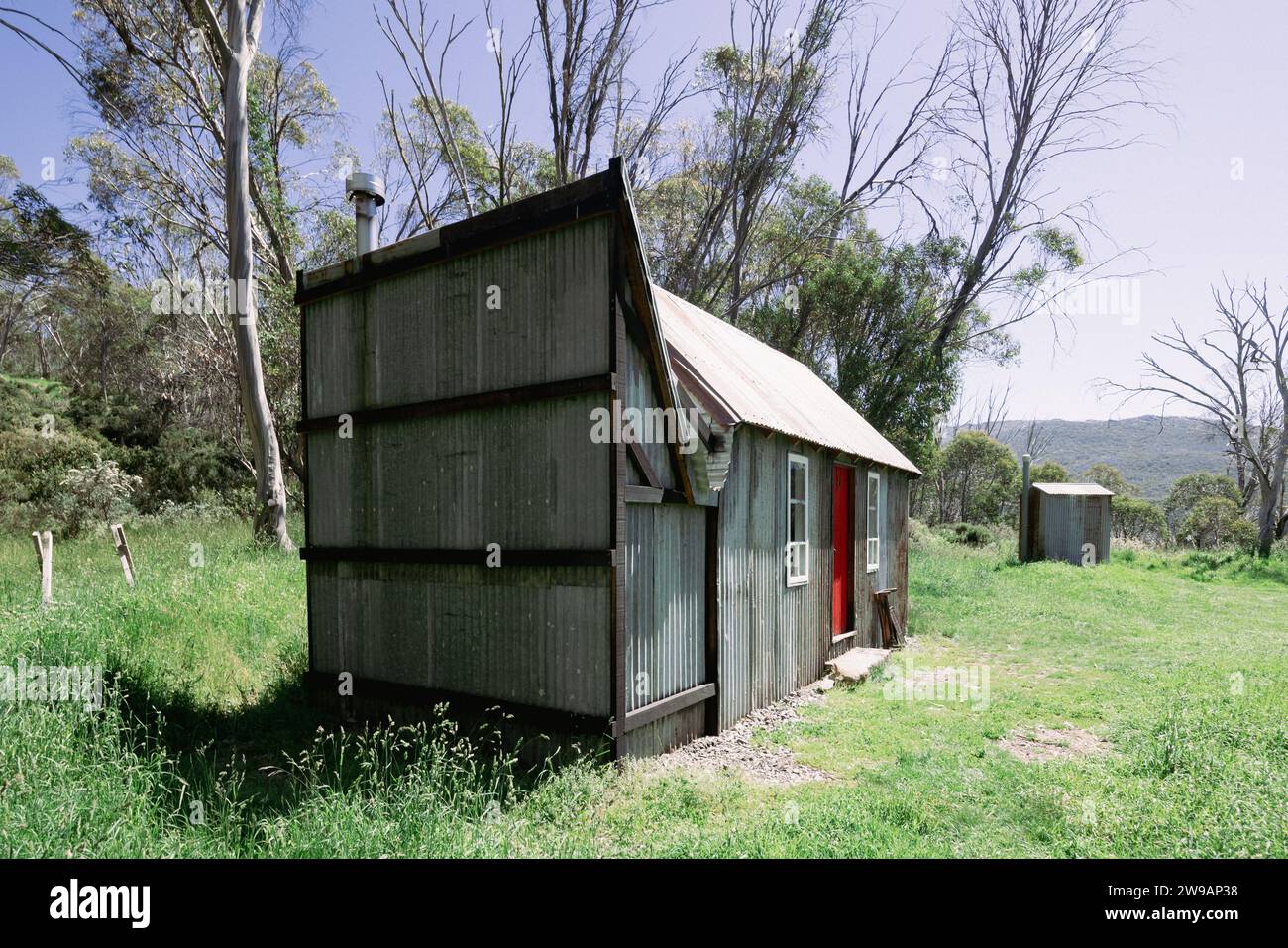 Horse Camp Hut in Kosciuszko National Park in Australia Stock Photo - Alamy