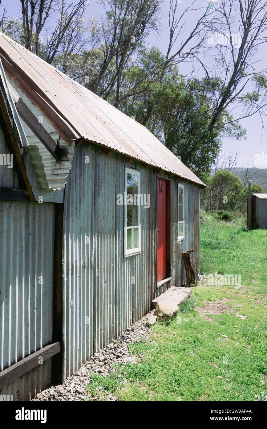 Horse Camp Hut in Kosciuszko National Park in Australia Stock Photo - Alamy