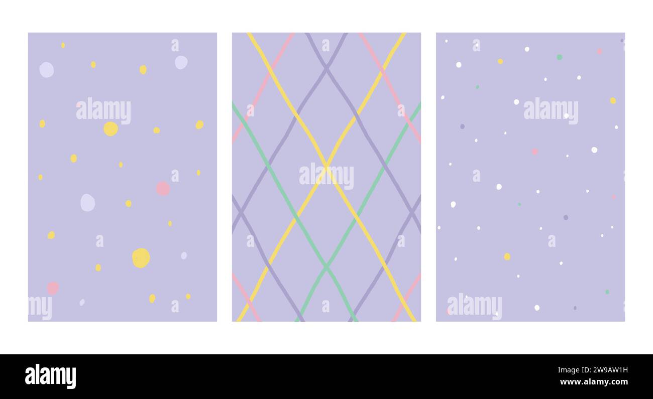 Simple Geometric Hand Drawn Irregular Patterns. Doodle Checkered simple ...