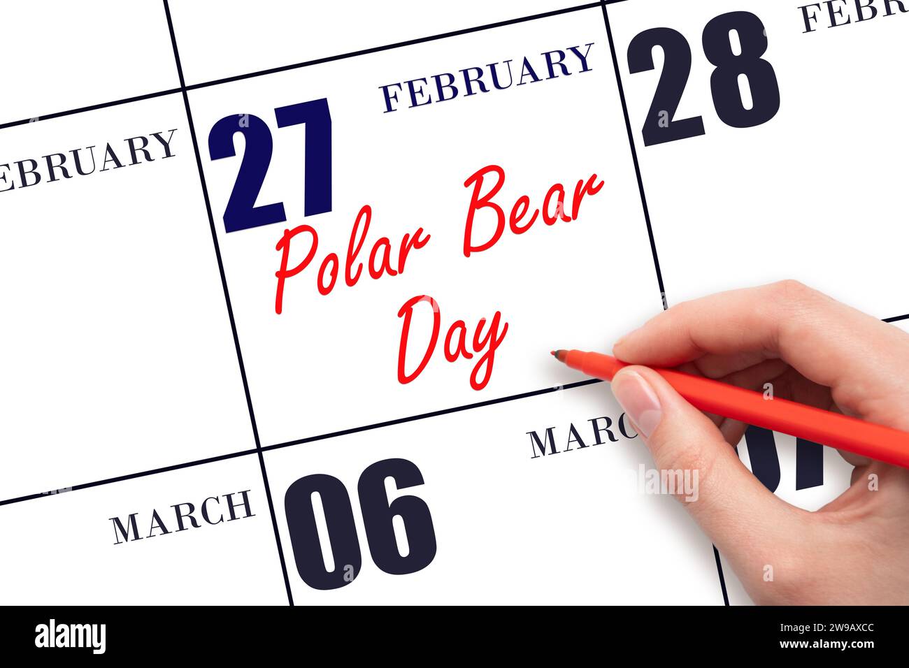February 27 date calendar change hi-res stock photography and images ...