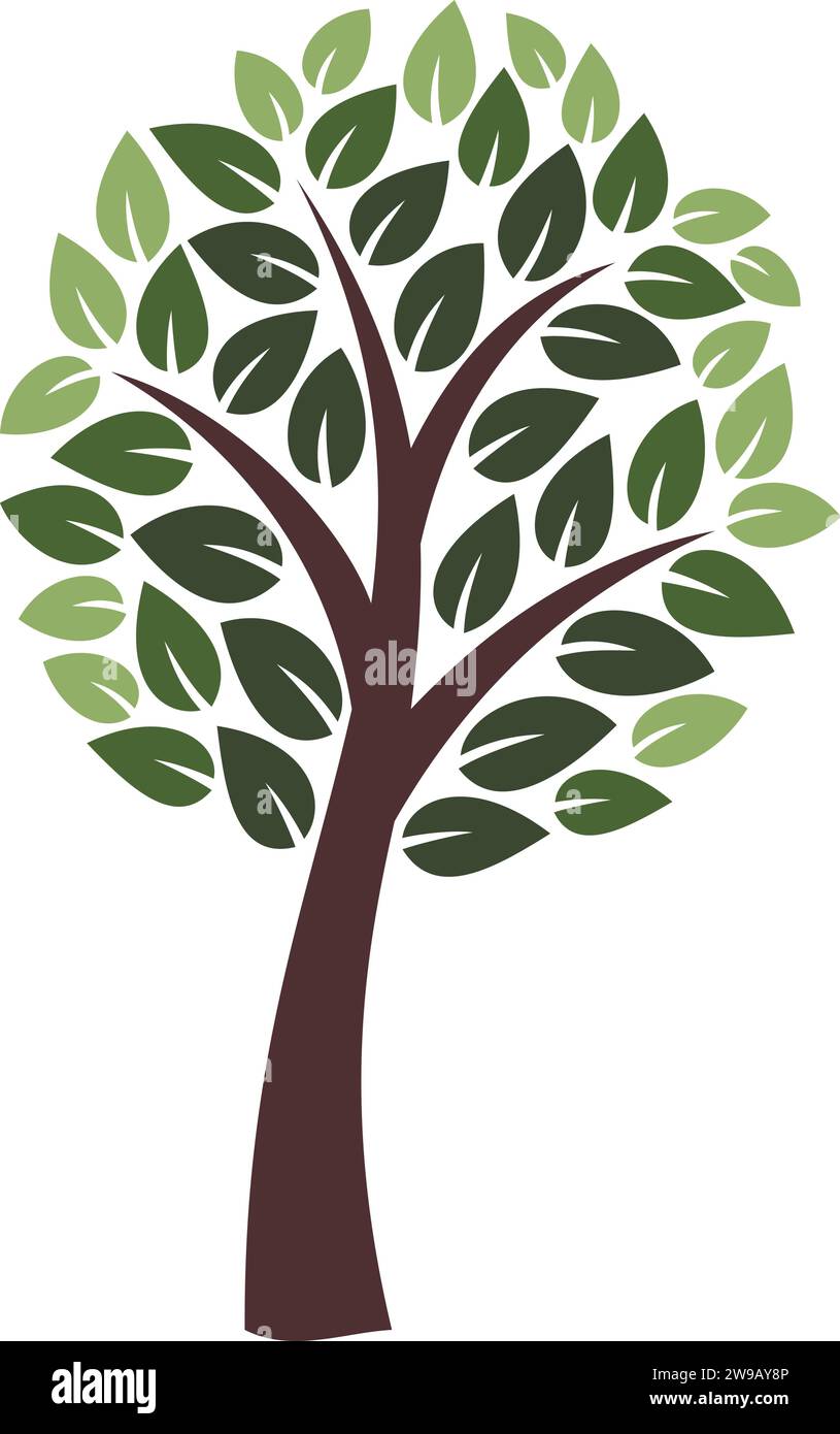 Tree with transparent background Stock Vector Image & Art - Alamy