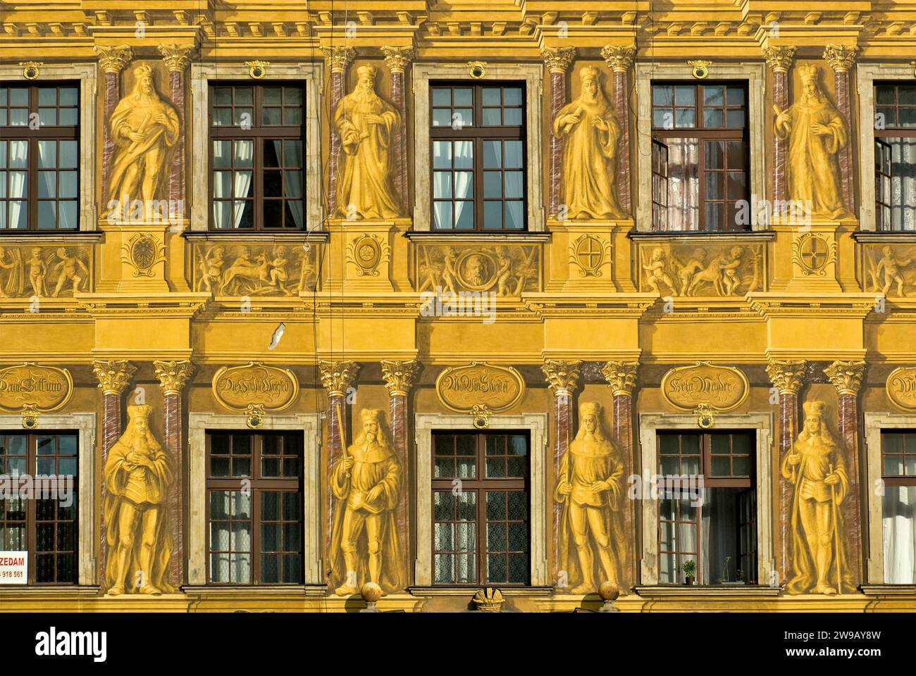 German facade design hi-res stock photography and images - Alamy