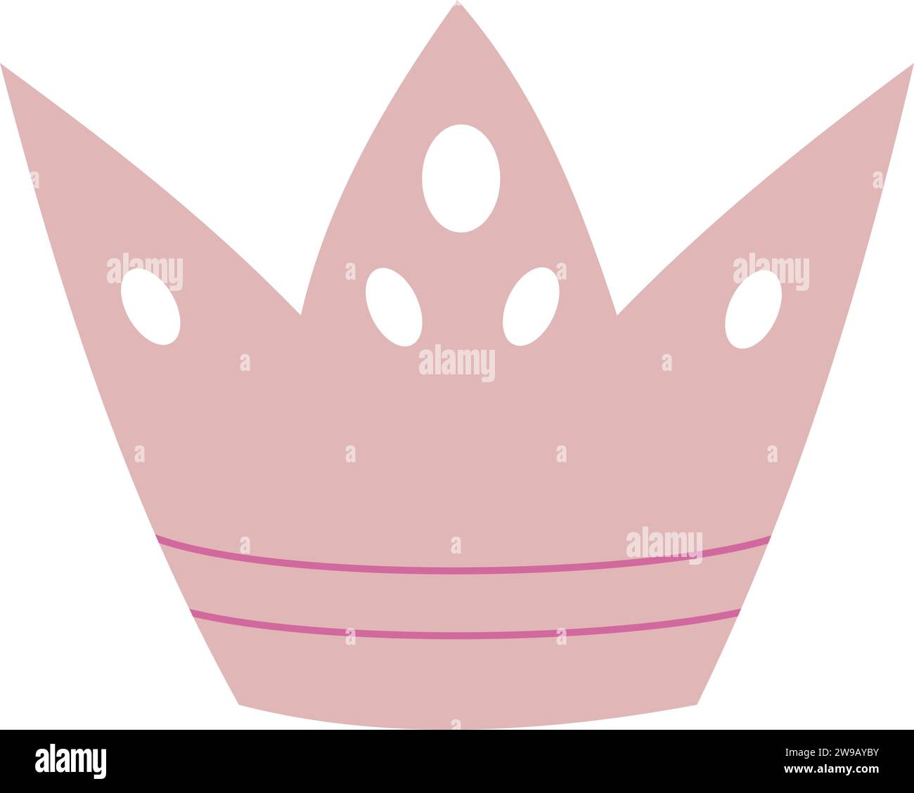Crown in pastel with transparent background Stock Vector Image & Art ...