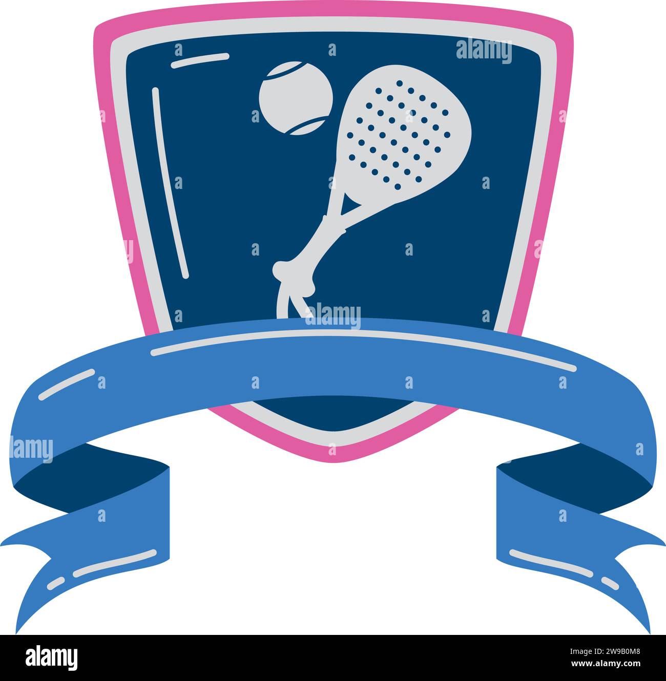 padel tennis banner Stock Vector Image & Art - Alamy