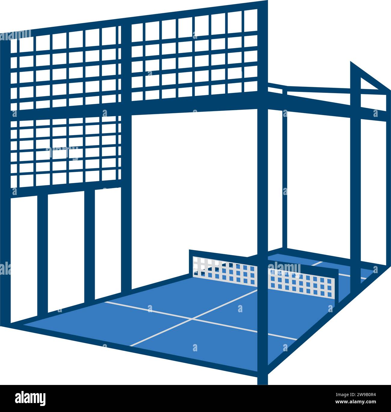 padel court tournament Stock Vector Image & Art - Alamy