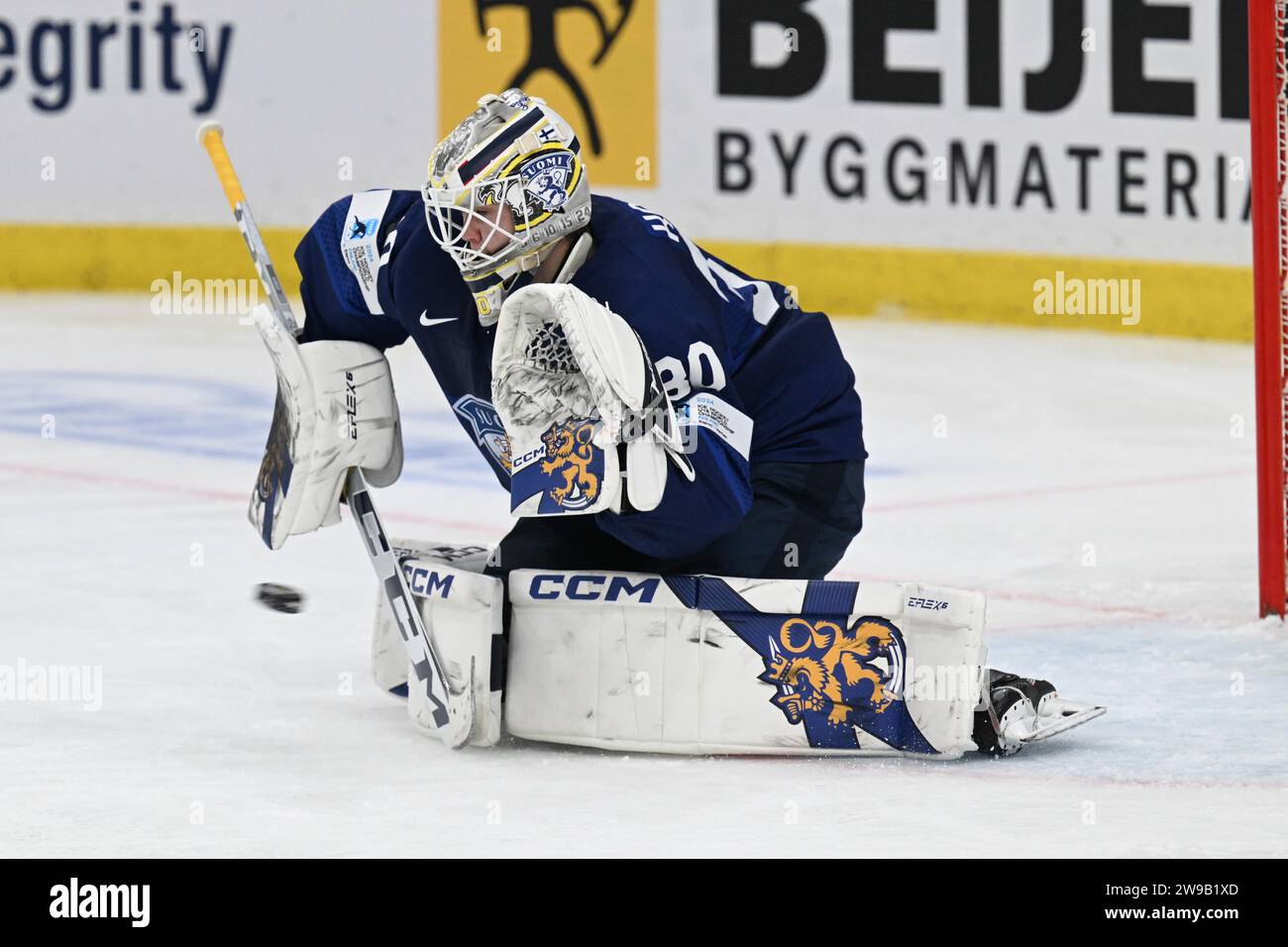 Gothenburg, Sweden 20231226Finland's Niklas Kokko during the IIHF World ...