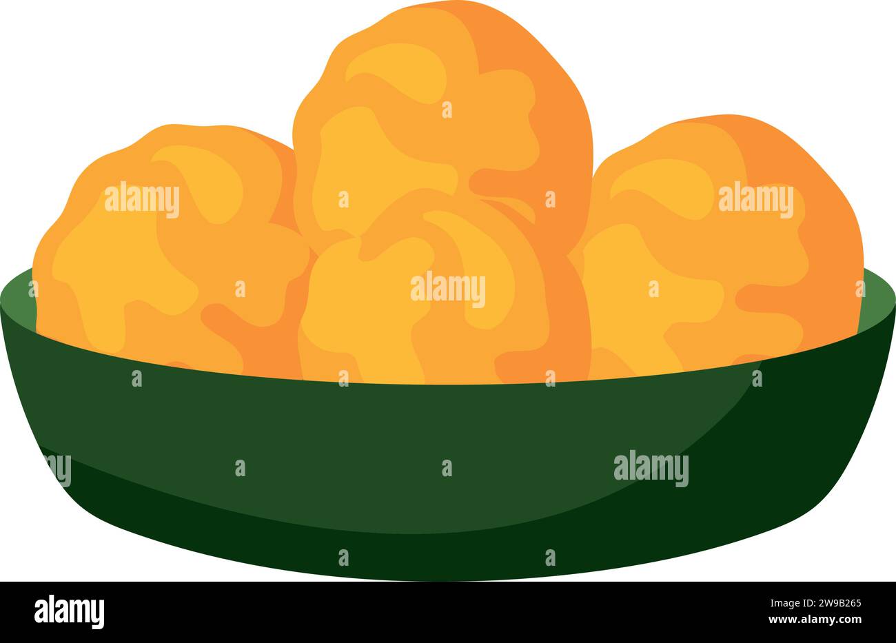 nigerian food akara Stock Vector Image & Art - Alamy