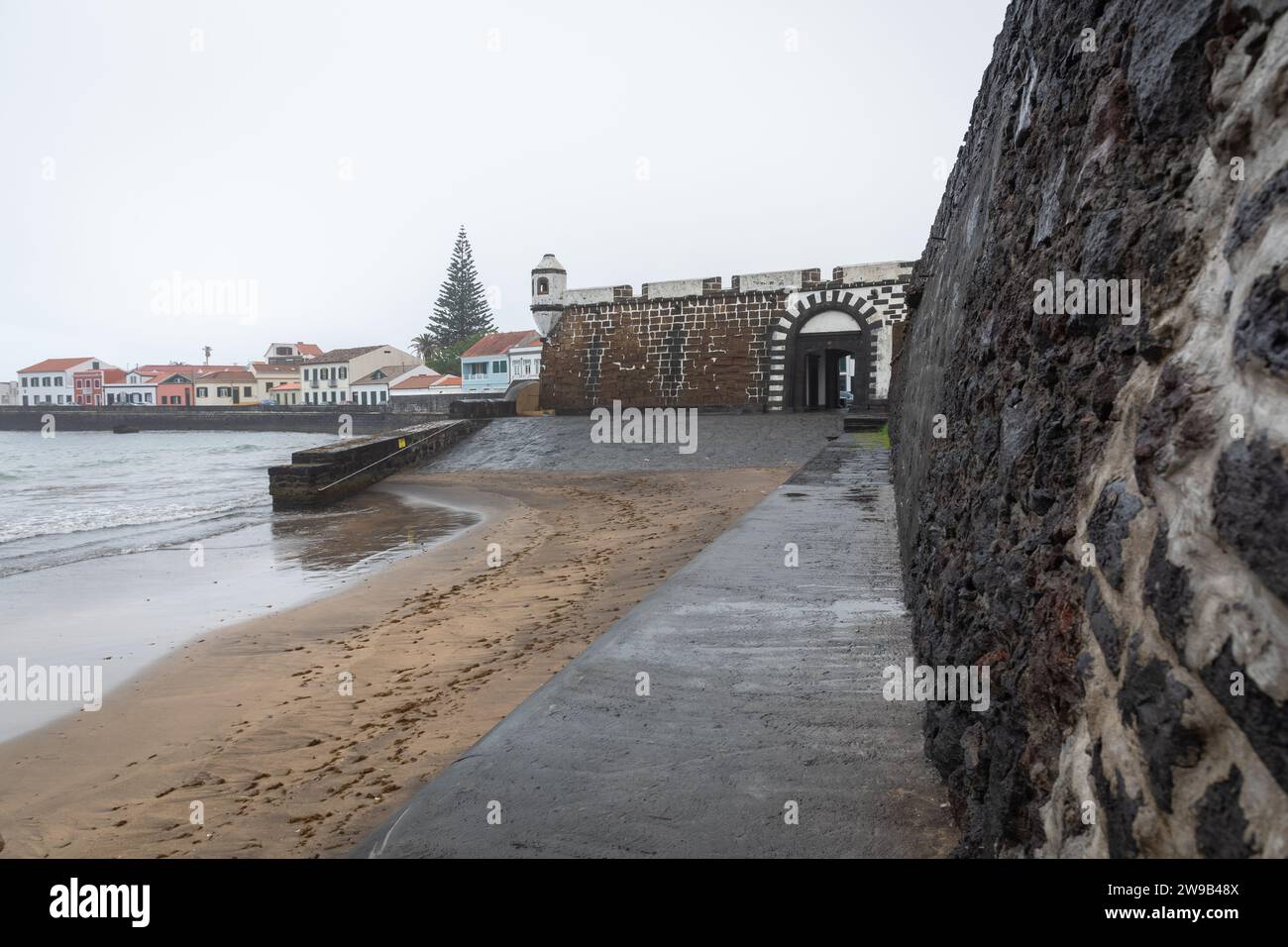Fortress of Porto Pim, Horta, Faial Island, Azores Stock Photo - Alamy