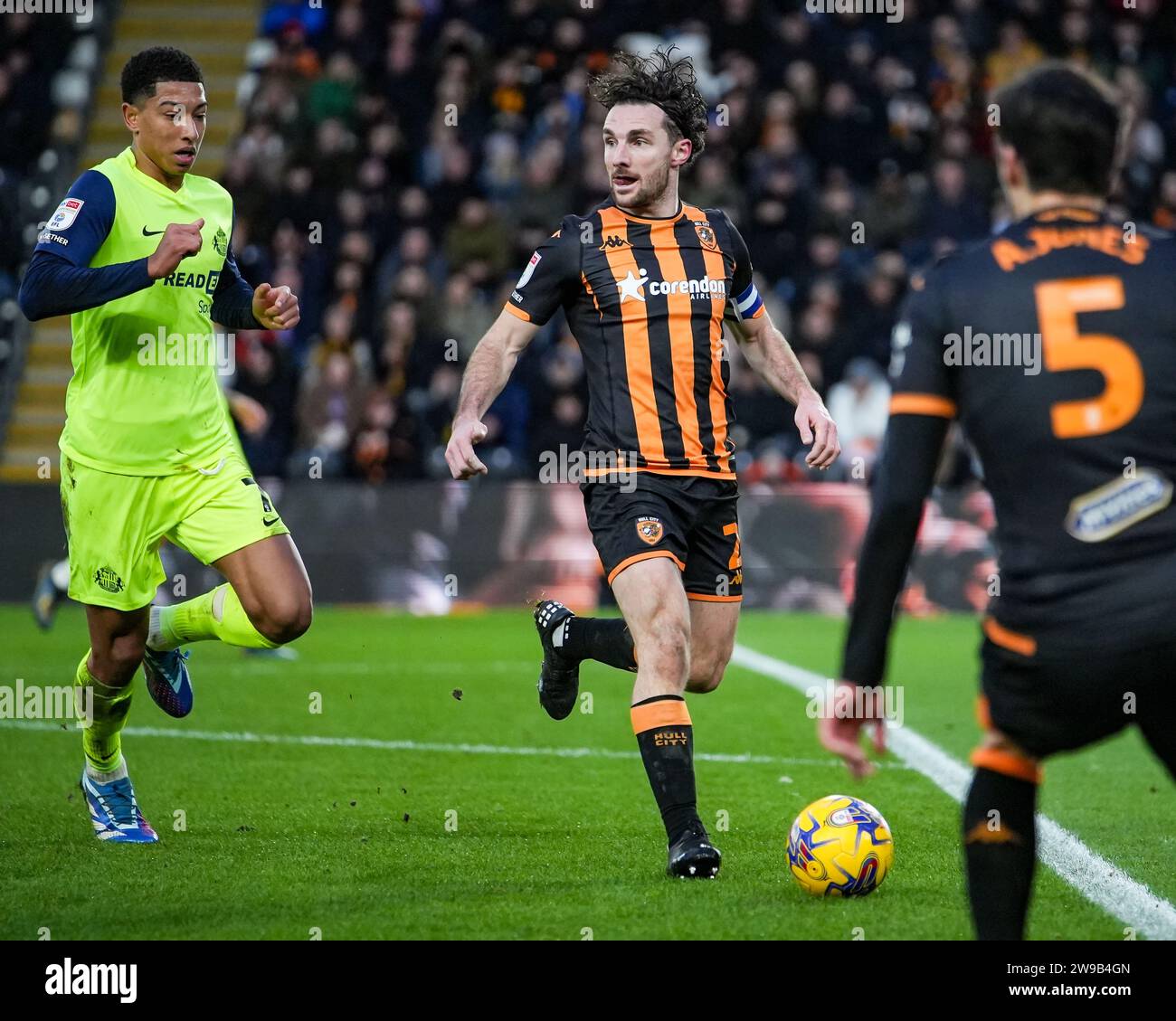 HULL, UK. 26th December 2023. EFL Championship Football League: Hull ...