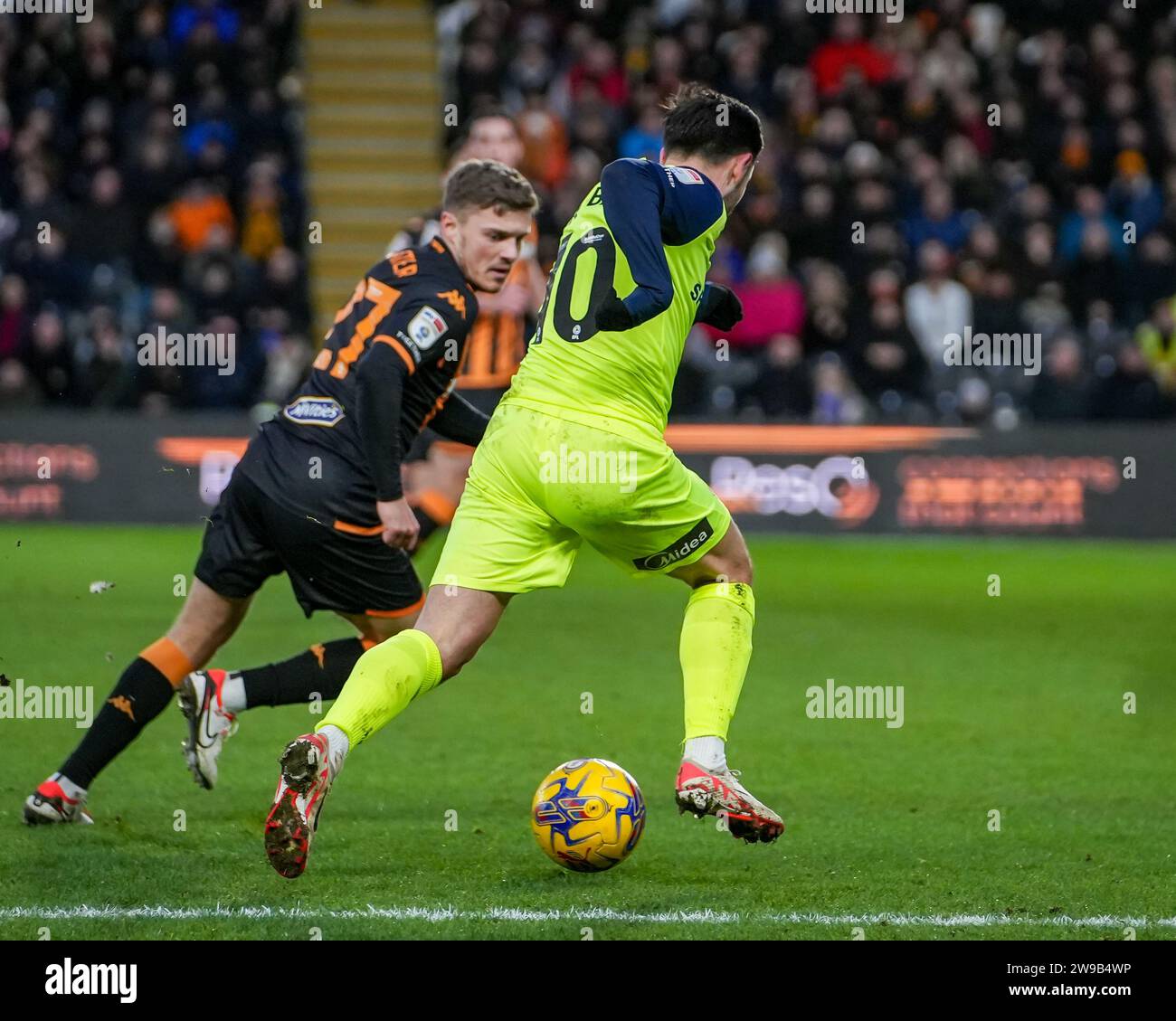 HULL, UK. 26th December 2023. EFL Championship Football League: Hull ...