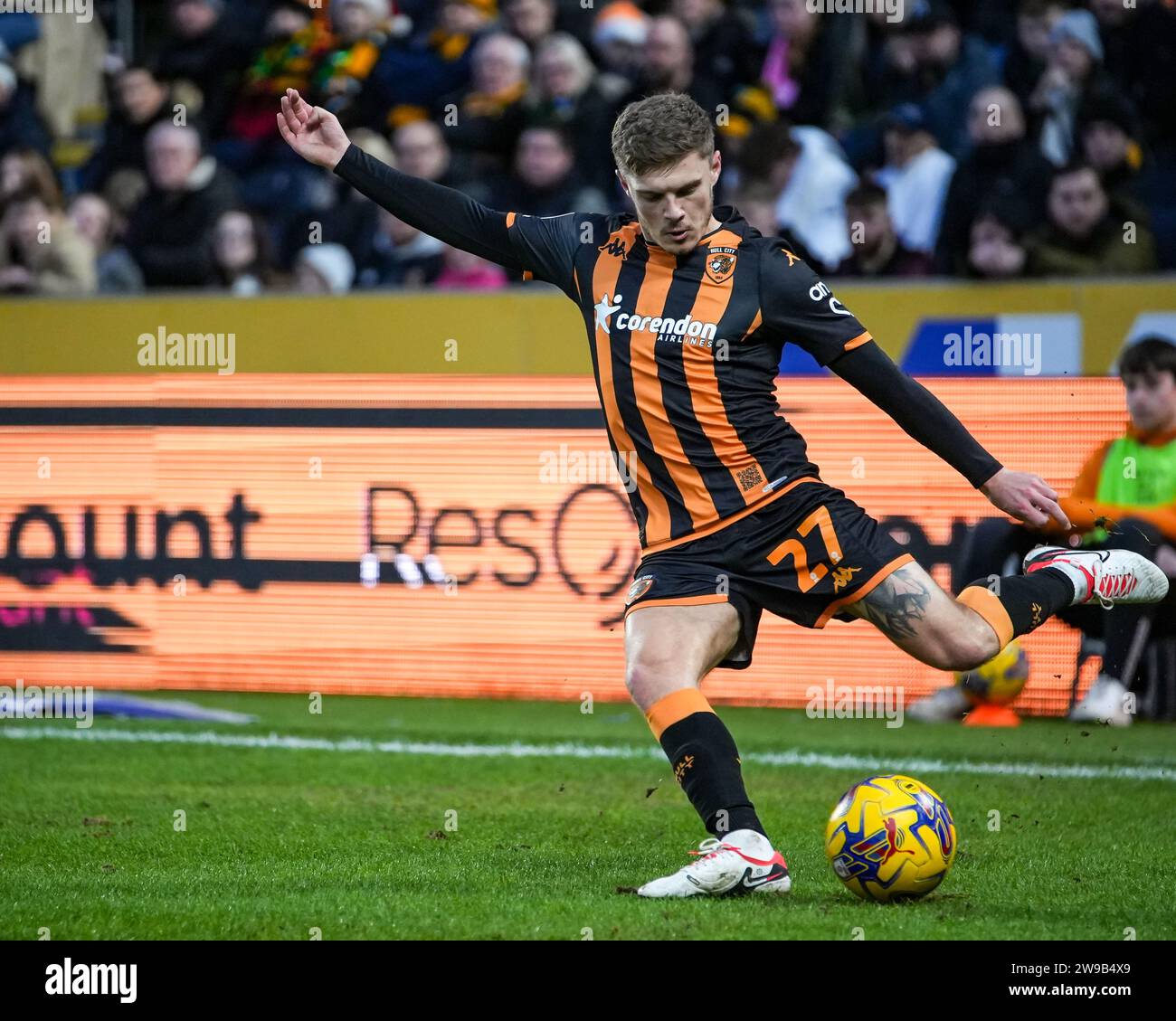 HULL, UK. 26th December 2023. EFL Championship Football League: Hull ...