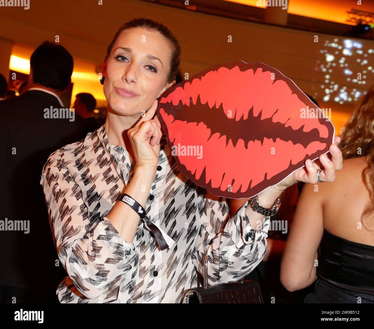 Kristin Meyer bei der Lindt HELLO VIP NITE im Goya Berlin ...