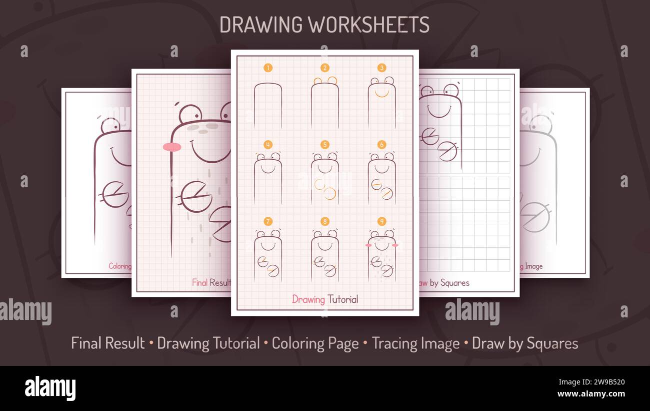 How to Draw a Happy Crab. Step by Step Drawing Tutorial. Draw Guide ...