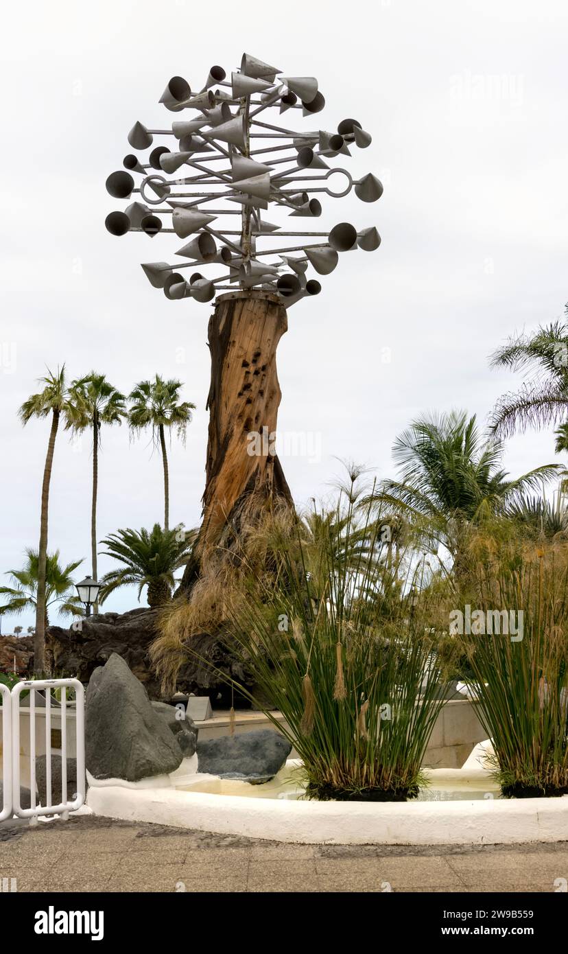 Tenerife wind sculpture hi-res stock photography and images - Alamy