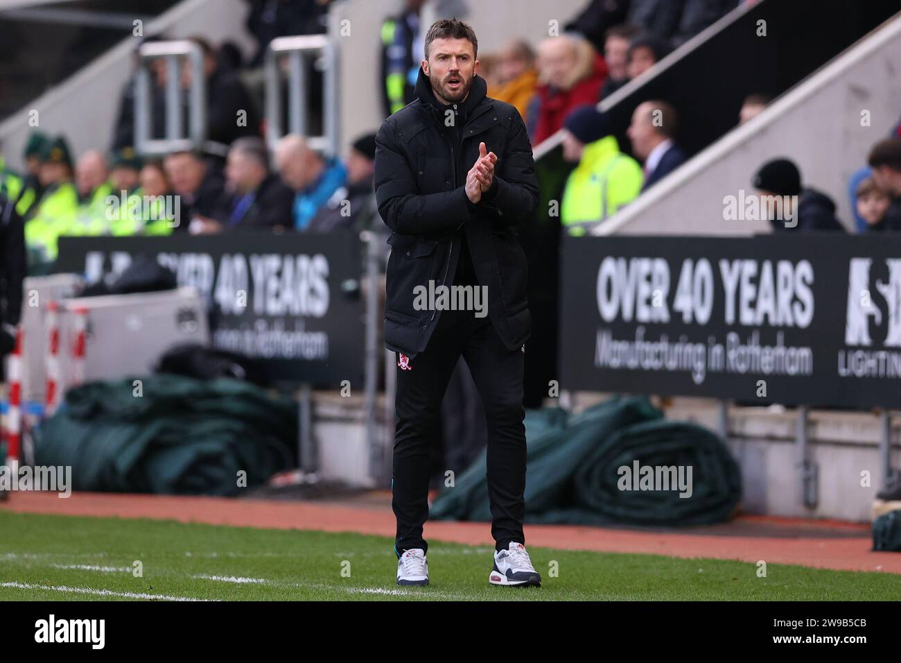 Michael Carrick, manager of Middlesbrough during the Sky Bet ...