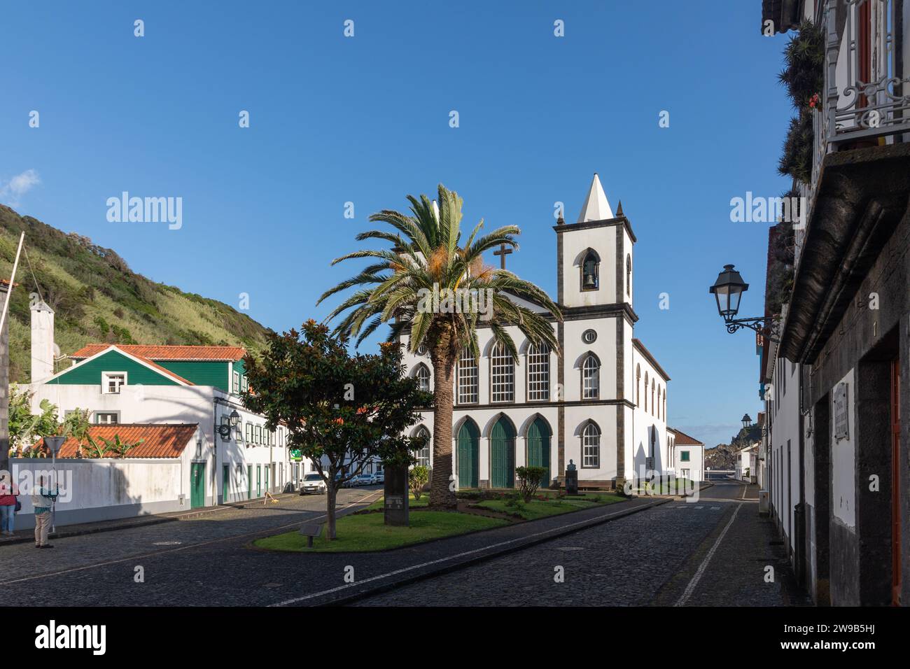Catholic Church of Lajes do Pico, Azores Stock Photo - Alamy