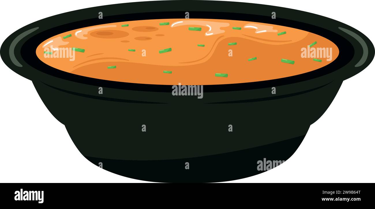 nigerian food egusi soup Stock Vector Image & Art - Alamy