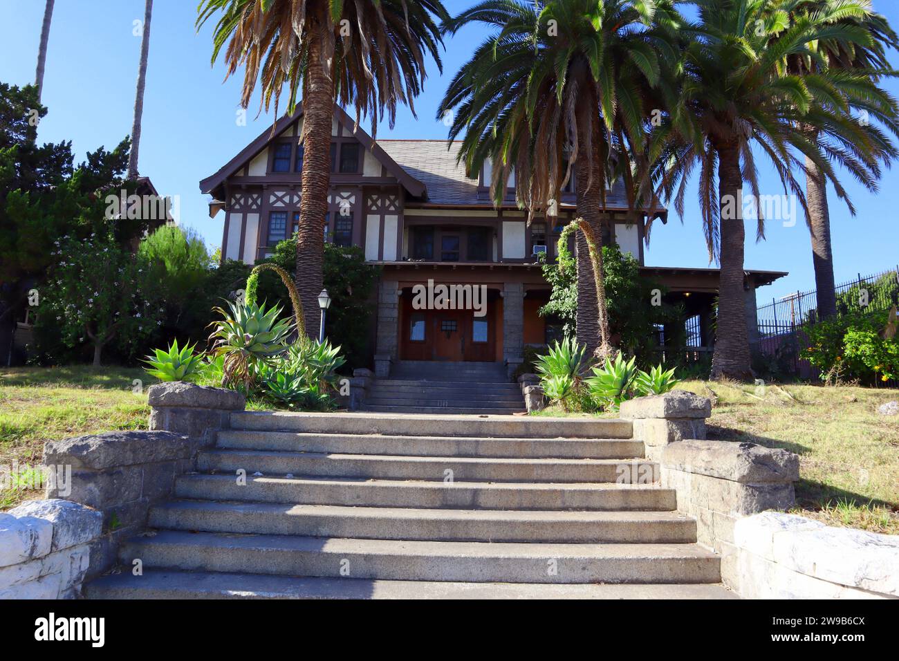 Los Angeles, California: Boyle-Barmore House at 1317 Alvarado Terrace ...