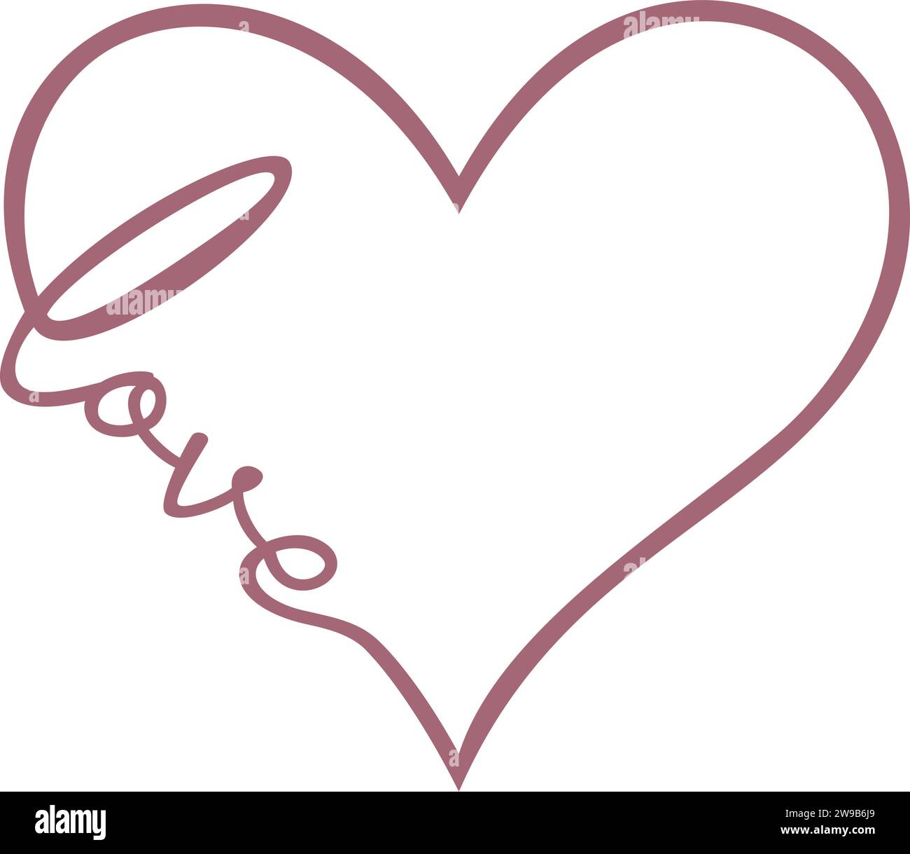 Boho heart with transparent background Stock Vector Image & Art - Alamy