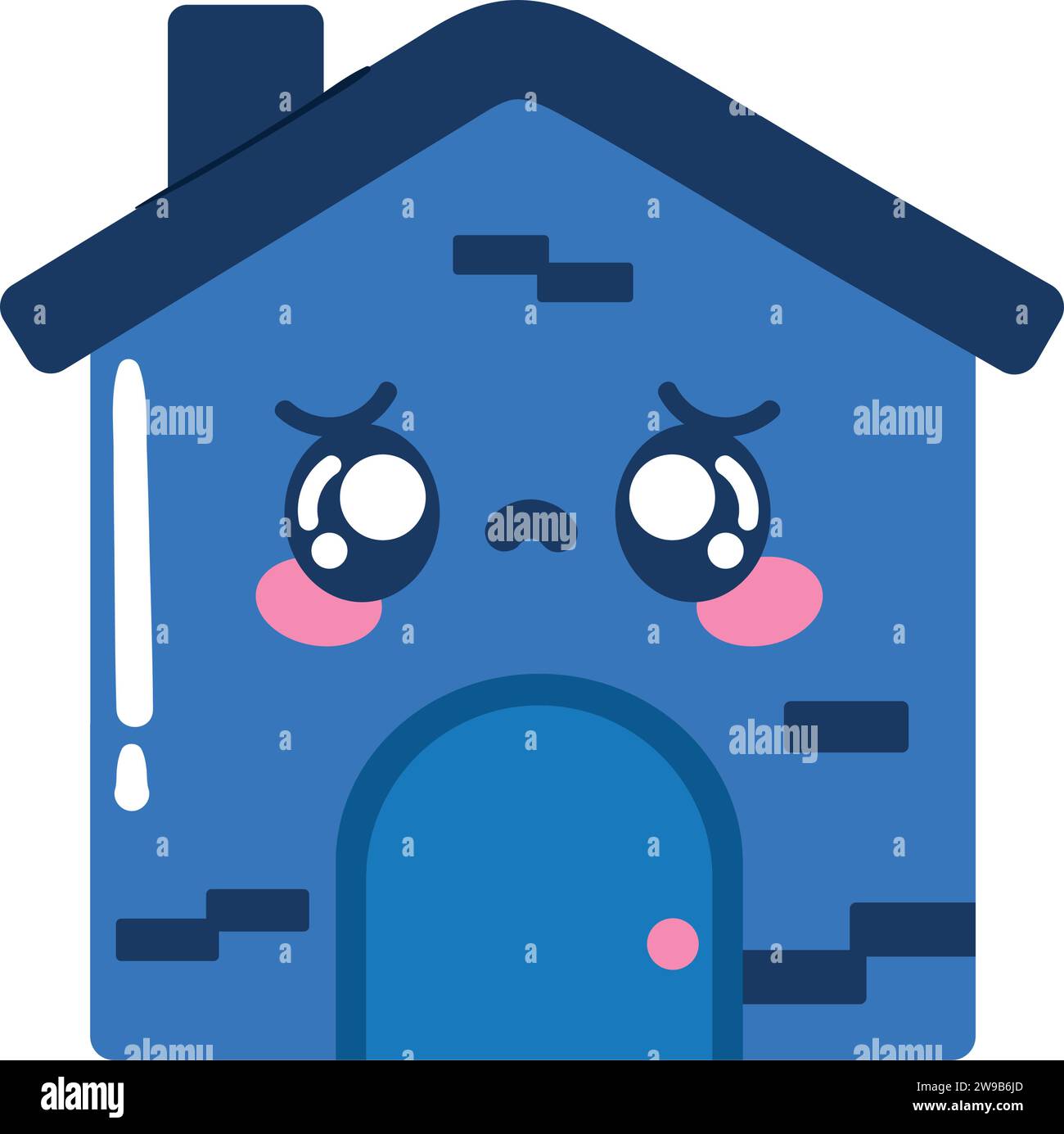 blue monday house Stock Vector Image & Art - Alamy