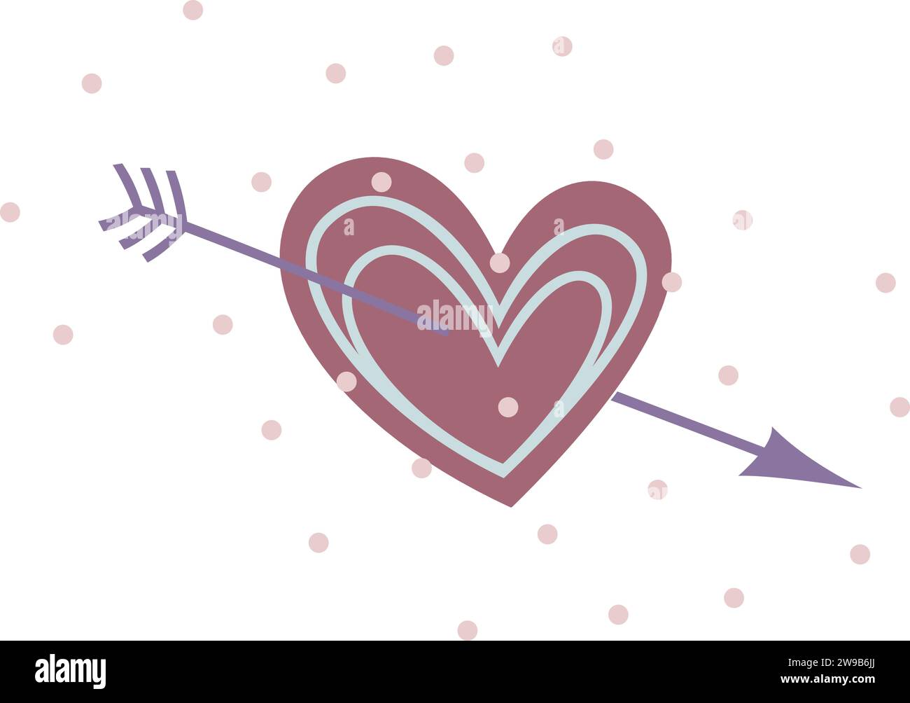 Boho heart with transparent background Stock Vector Image & Art - Alamy