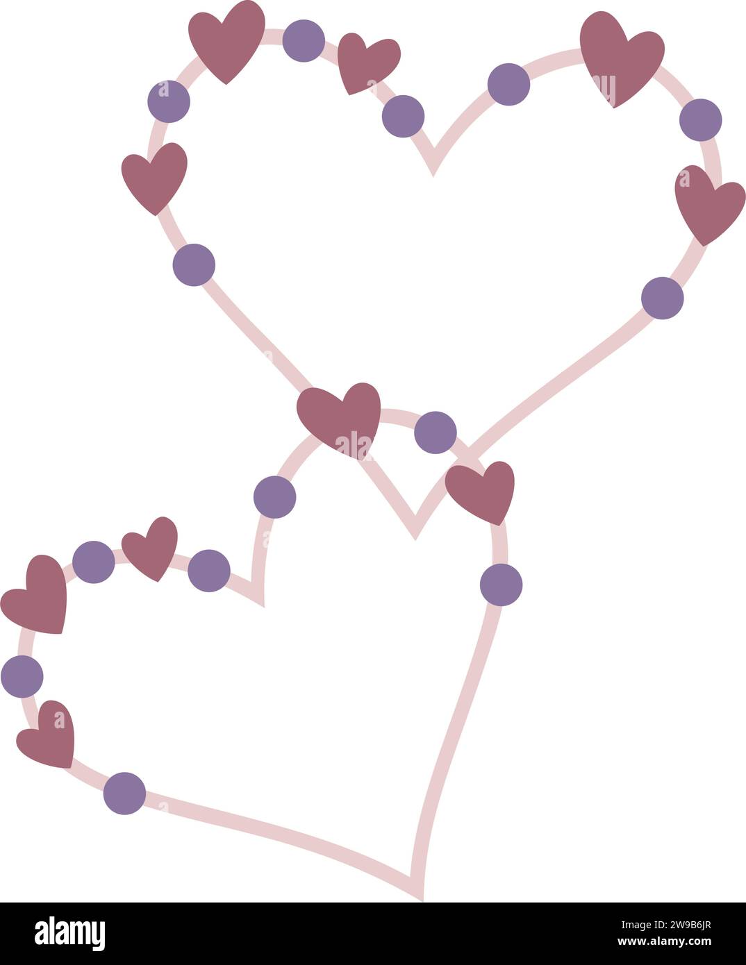 Boho heart with transparent background Stock Vector Image & Art - Alamy