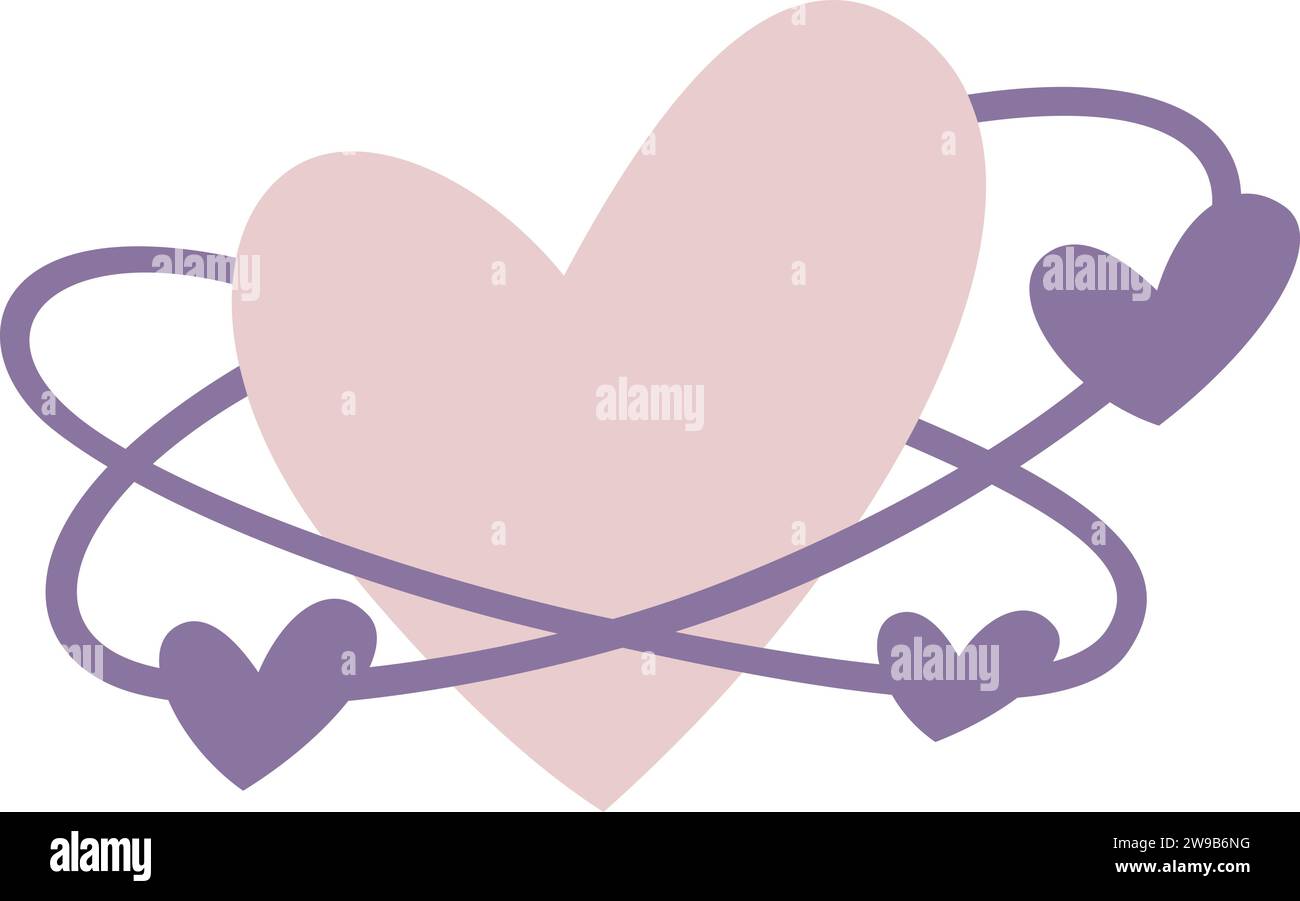 Boho heart with transparent background Stock Vector Image & Art - Alamy