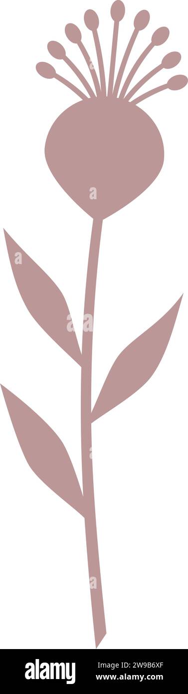 Flower, plant with transparent background Stock Vector Image & Art - Alamy
