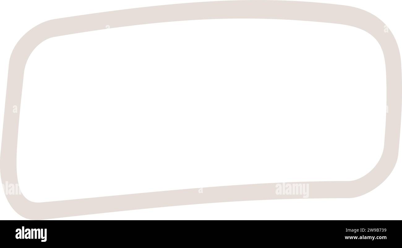 Frame, rectangle, line with transparent background Stock Vector Image ...