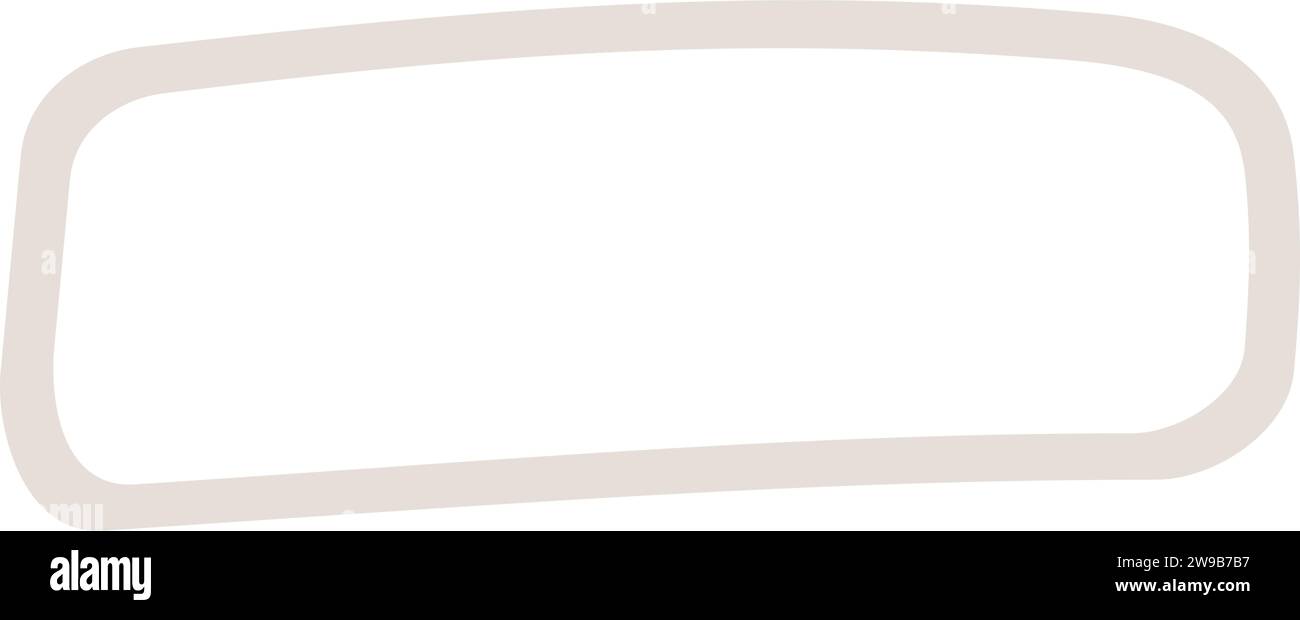 Frame, rectangle, line with transparent background Stock Vector Image ...