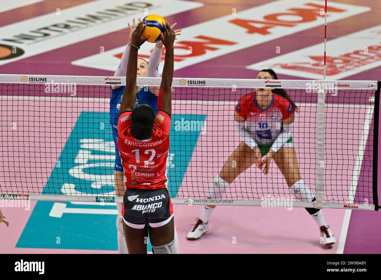 Cuneo, Italy. 26th Dec, 2023. MajaStorck (Wash4green Pinerolo) - Terry ...