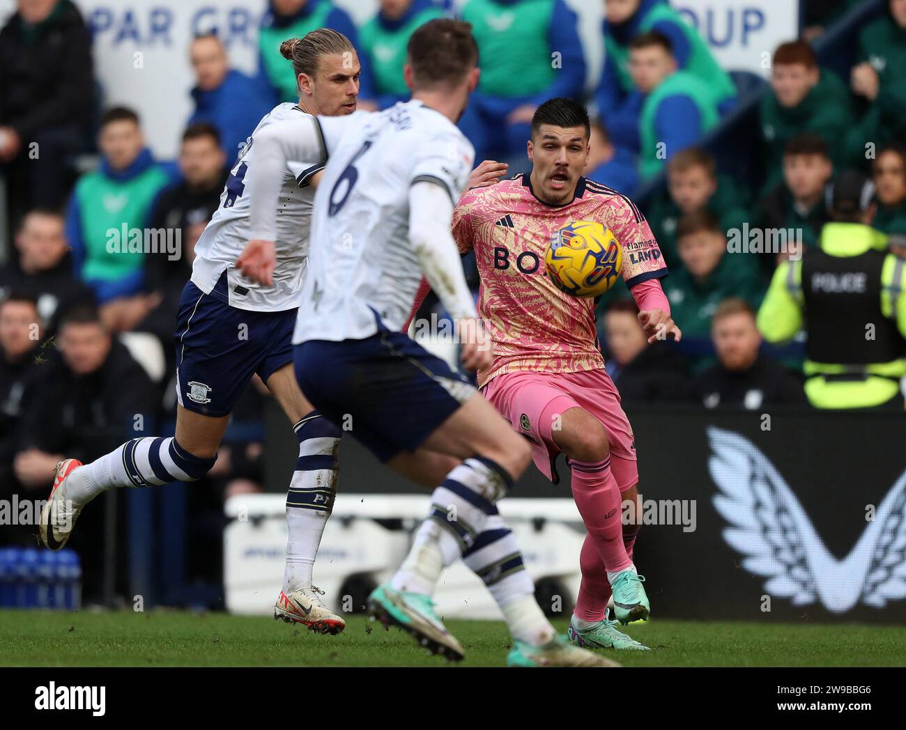 Deepdale, Preston, UK. 26th Dec, 2023. EFL Championship Football ...