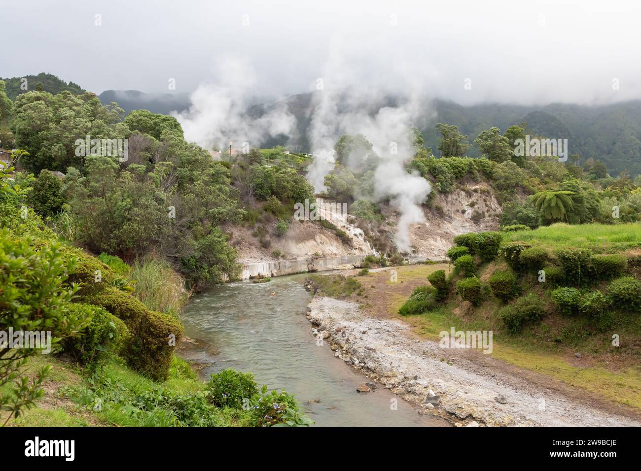 Fumaroles in furnas hot hi-res stock photography and images - Alamy
