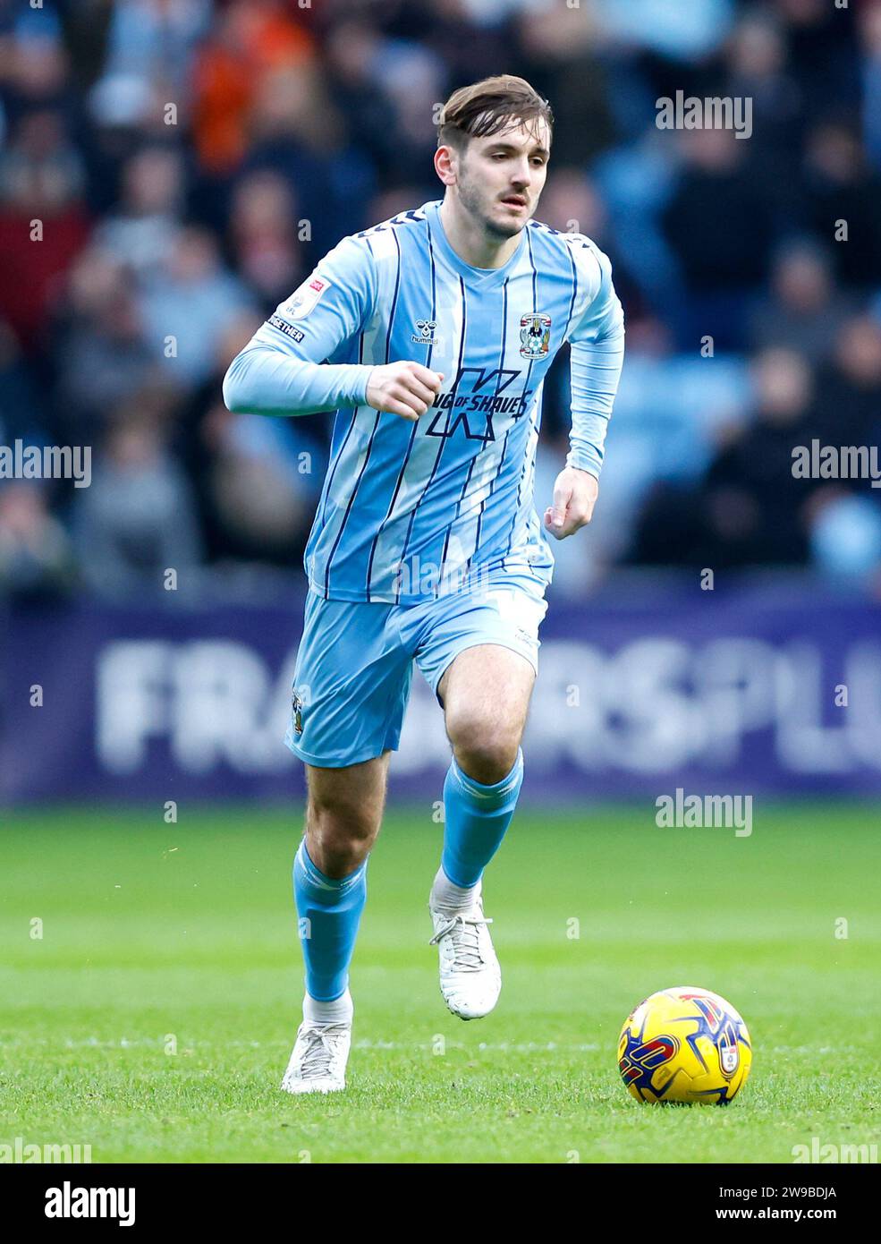 Coventry City's Liam Kitching in action during the Sky Bet Championship ...