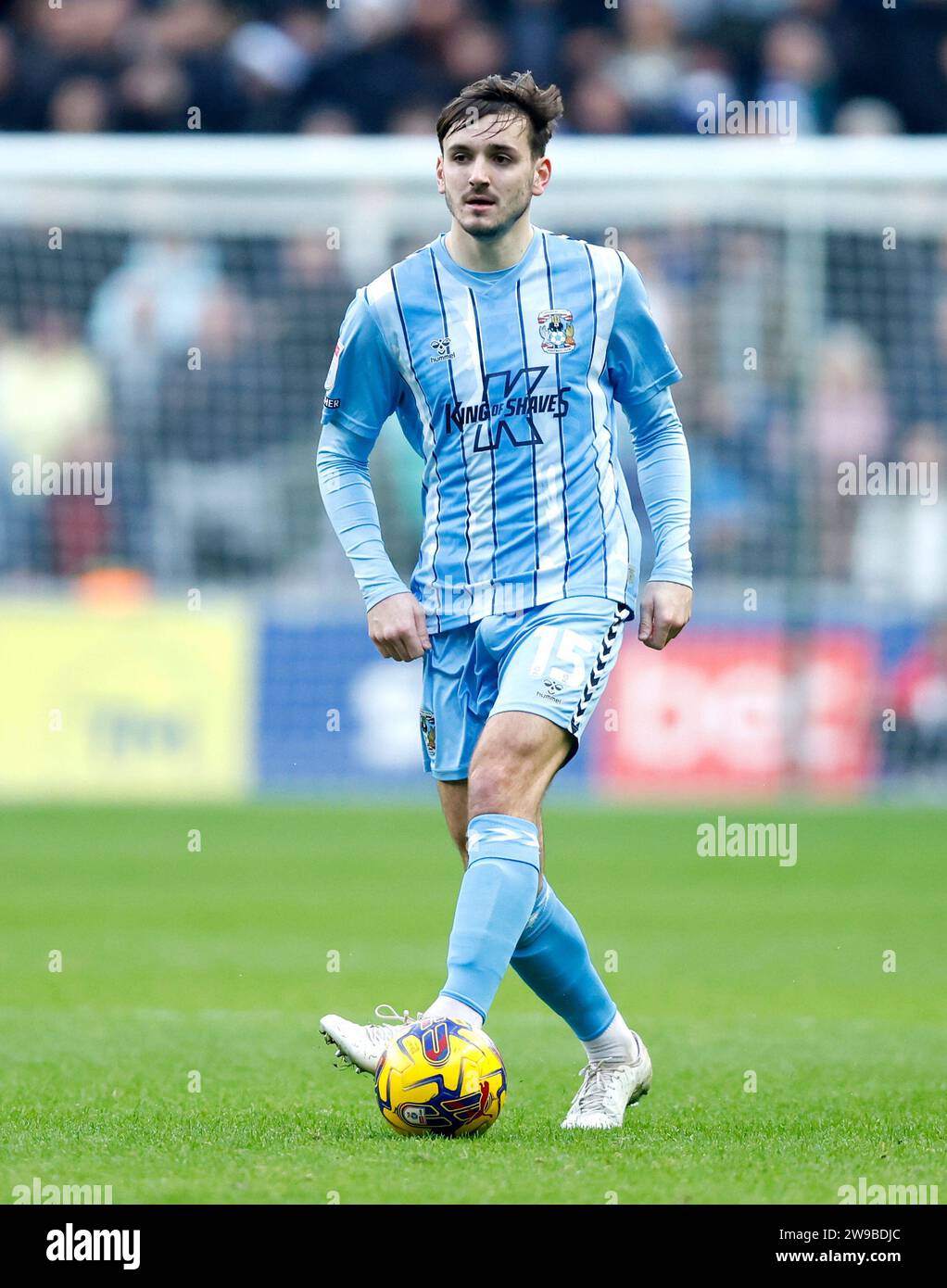 Coventry City's Liam Kitching in action during the Sky Bet Championship ...