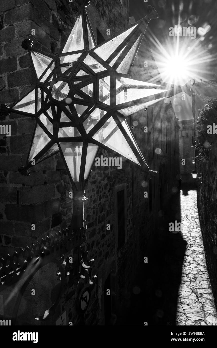 Star shaped city Black and White Stock Photos & Images - Alamy