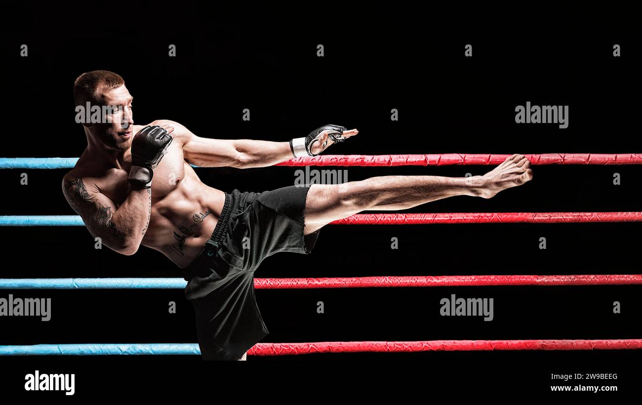 Mma ring hi-res stock photography and images - Alamy
