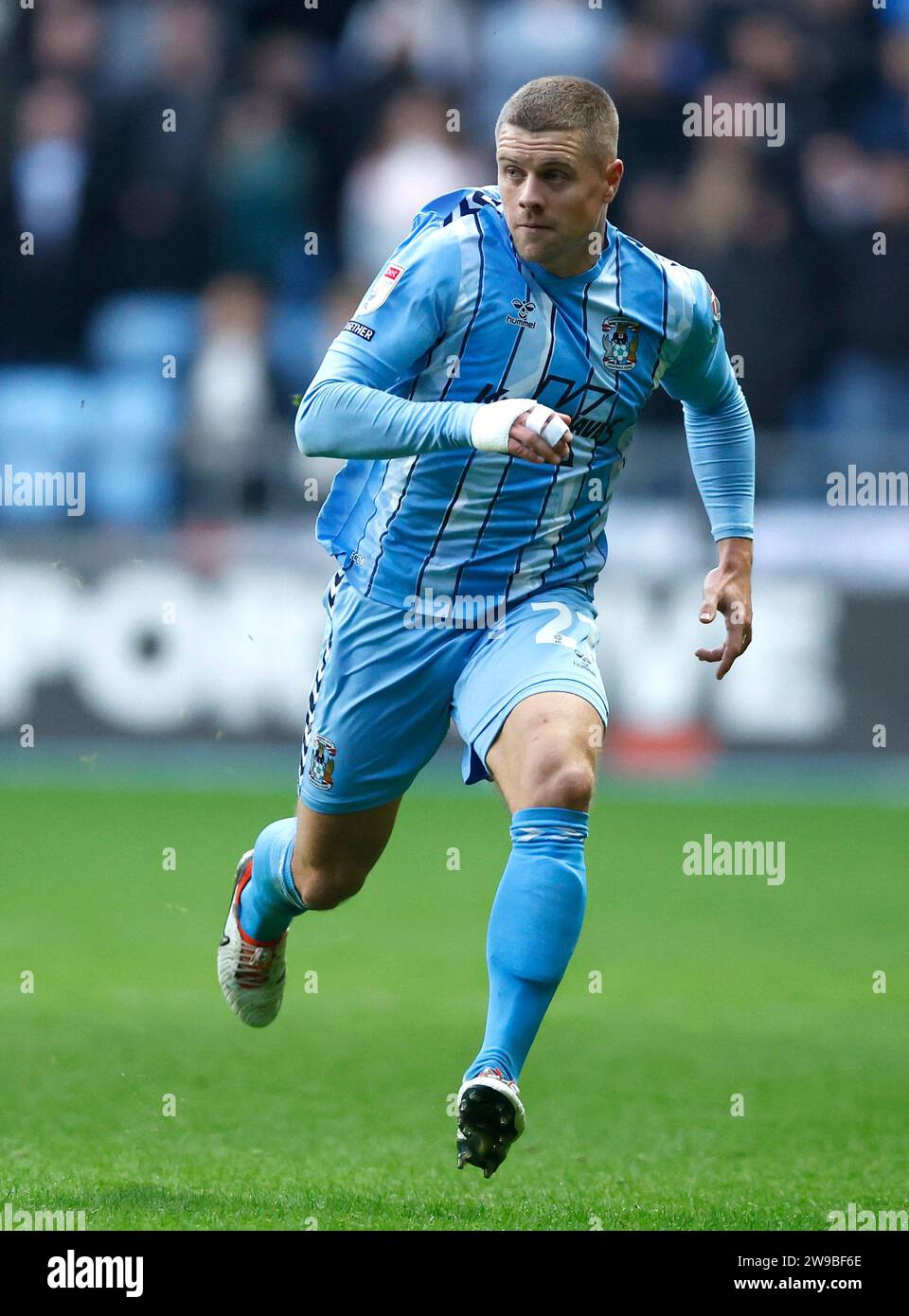 Coventry City's Jake Bidwell in action during the Sky Bet Championship ...