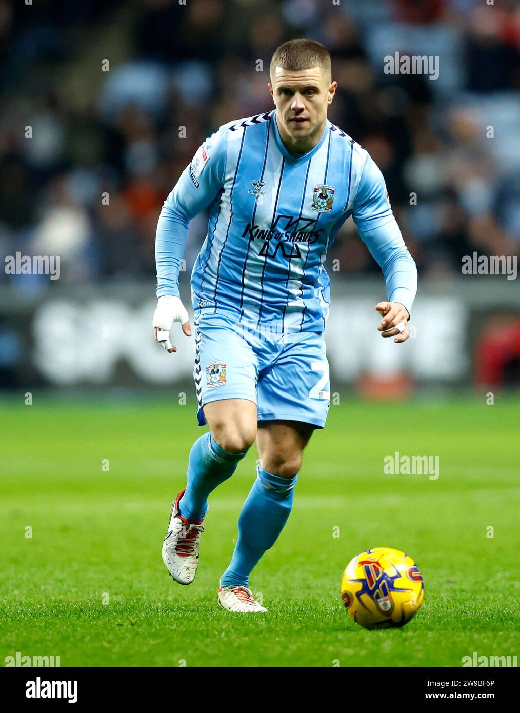 Coventry City's Jake Bidwell in action during the Sky Bet Championship ...