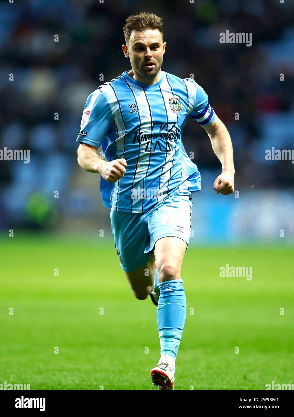 Coventry City's Matthew Godden in action during the Sky Bet ...