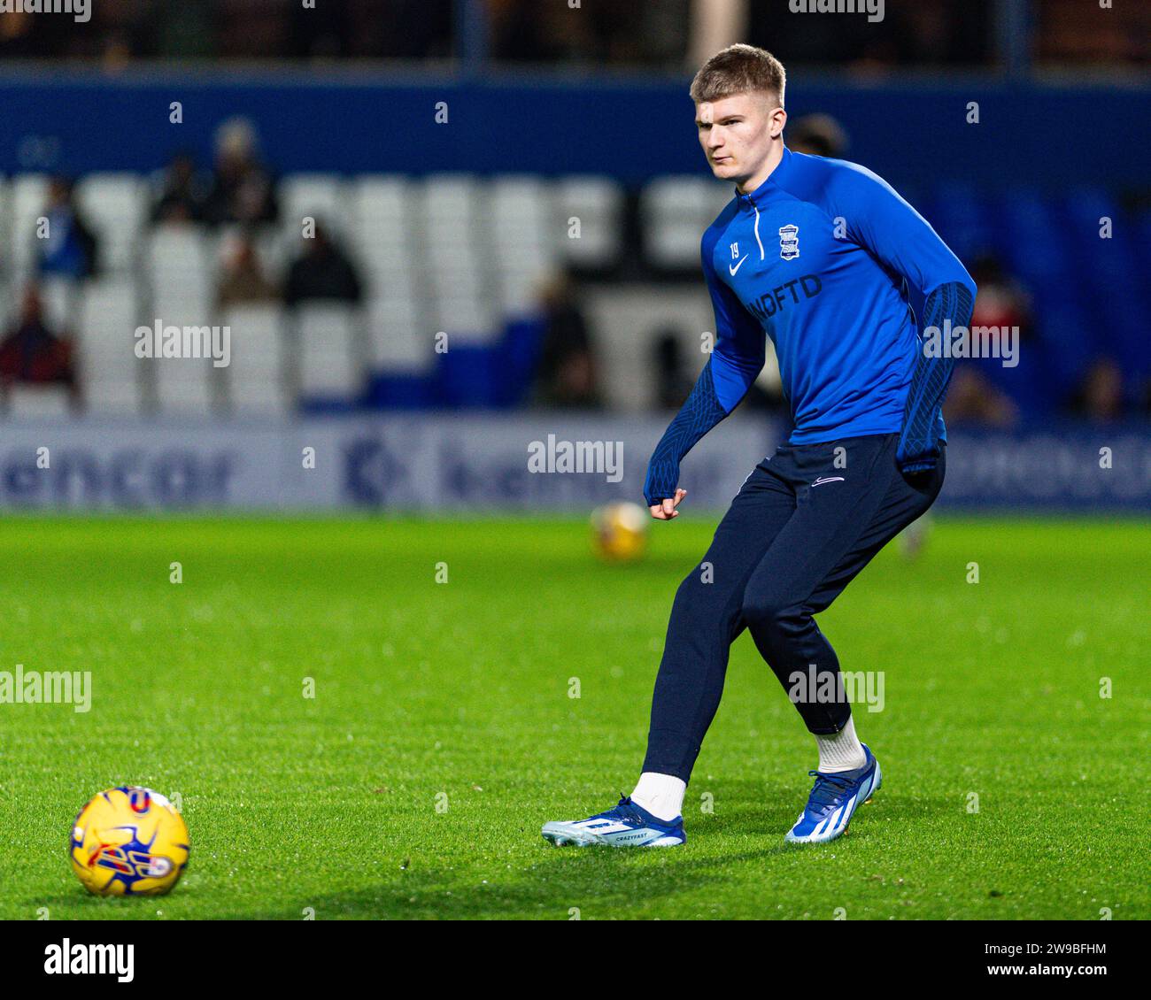 26th December 2023; St Andrews, Birmingham, West Midlands, England; EFL Championship Football ...