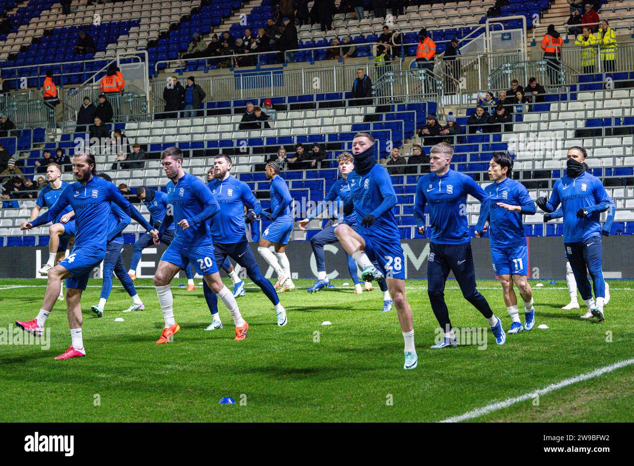 26th December 2023; St Andrews, Birmingham, West Midlands, England; EFL Championship Football ...