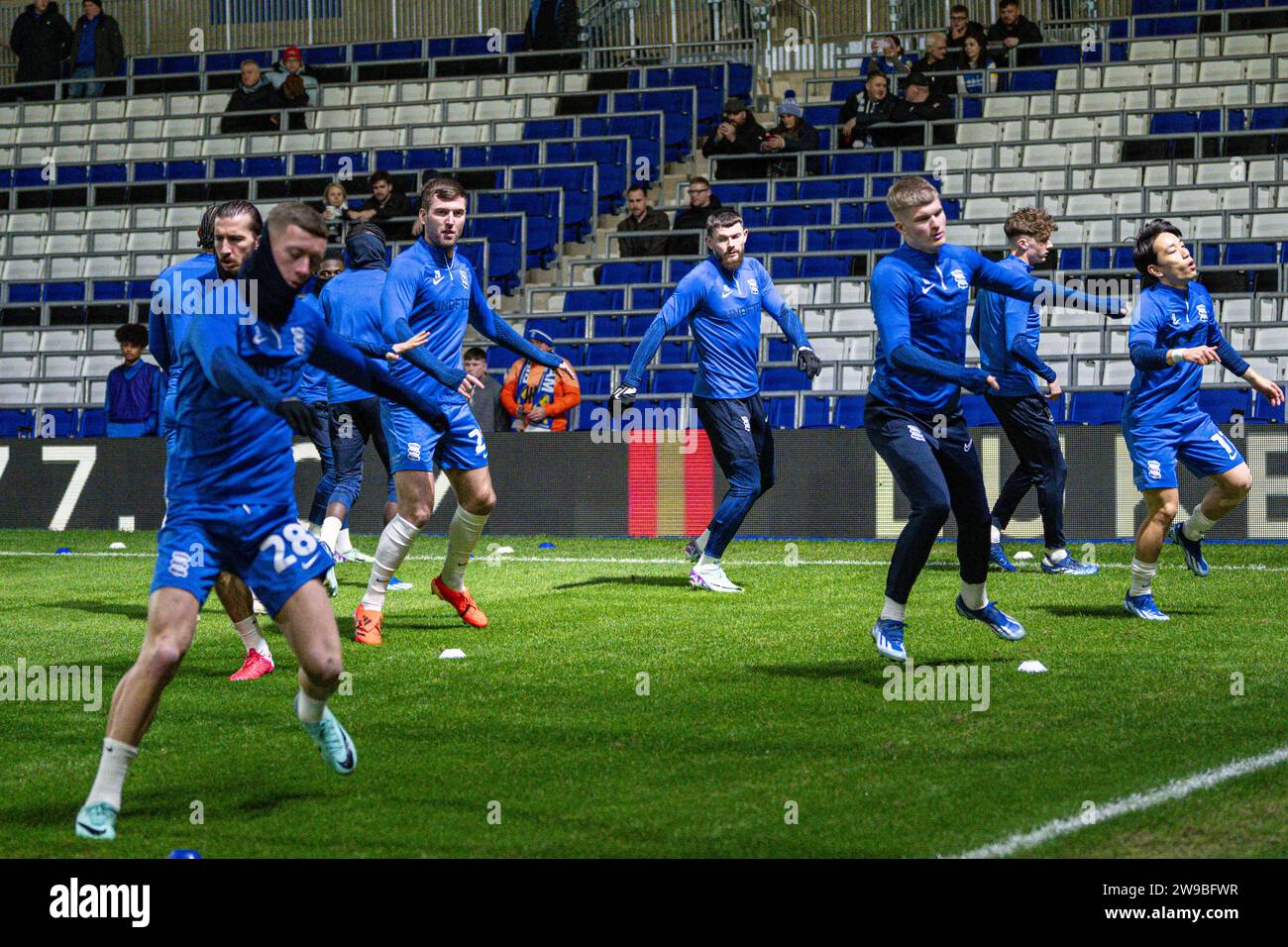 26th December 2023; St Andrews, Birmingham, West Midlands, England; EFL Championship Football ...