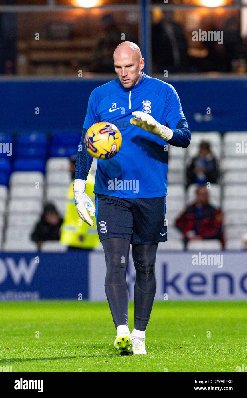 26th December 2023; St Andrews, Birmingham, West Midlands, England; EFL ...